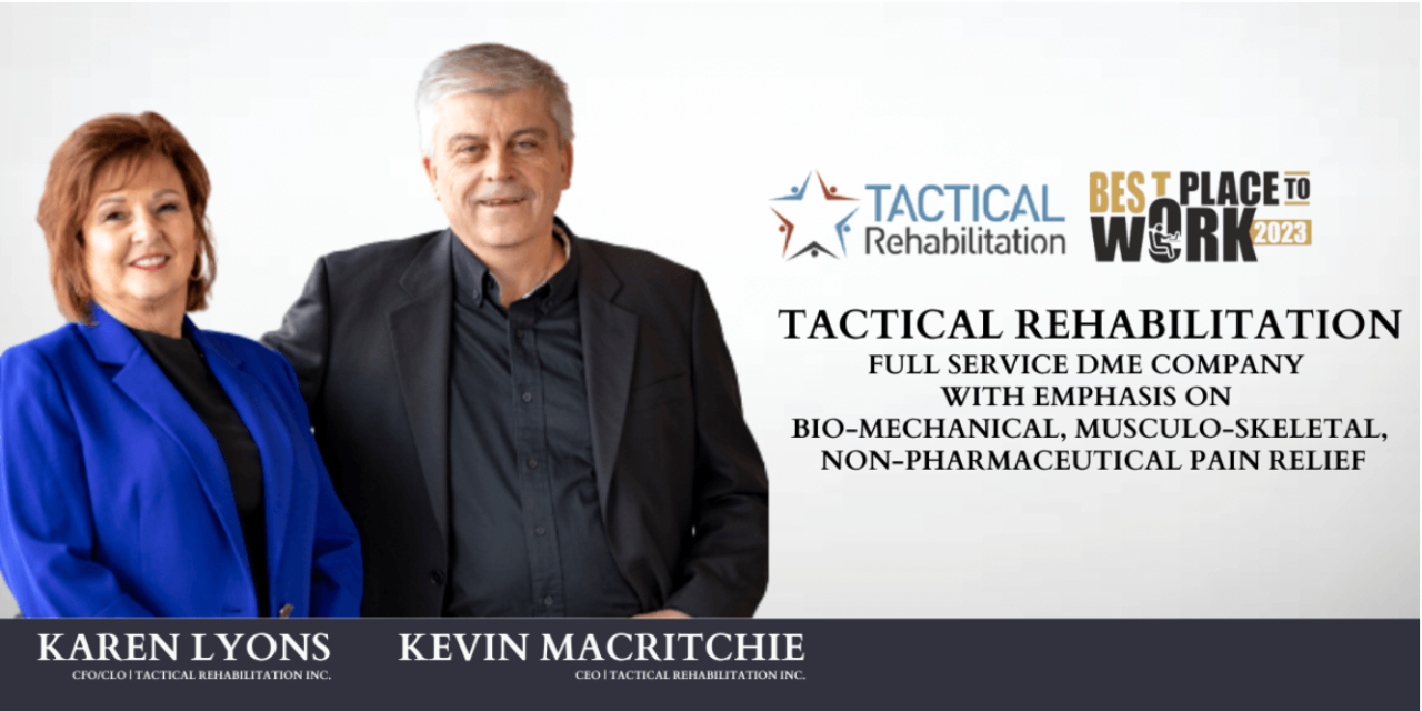 Press - Tactical Rehabilitation, Inc.